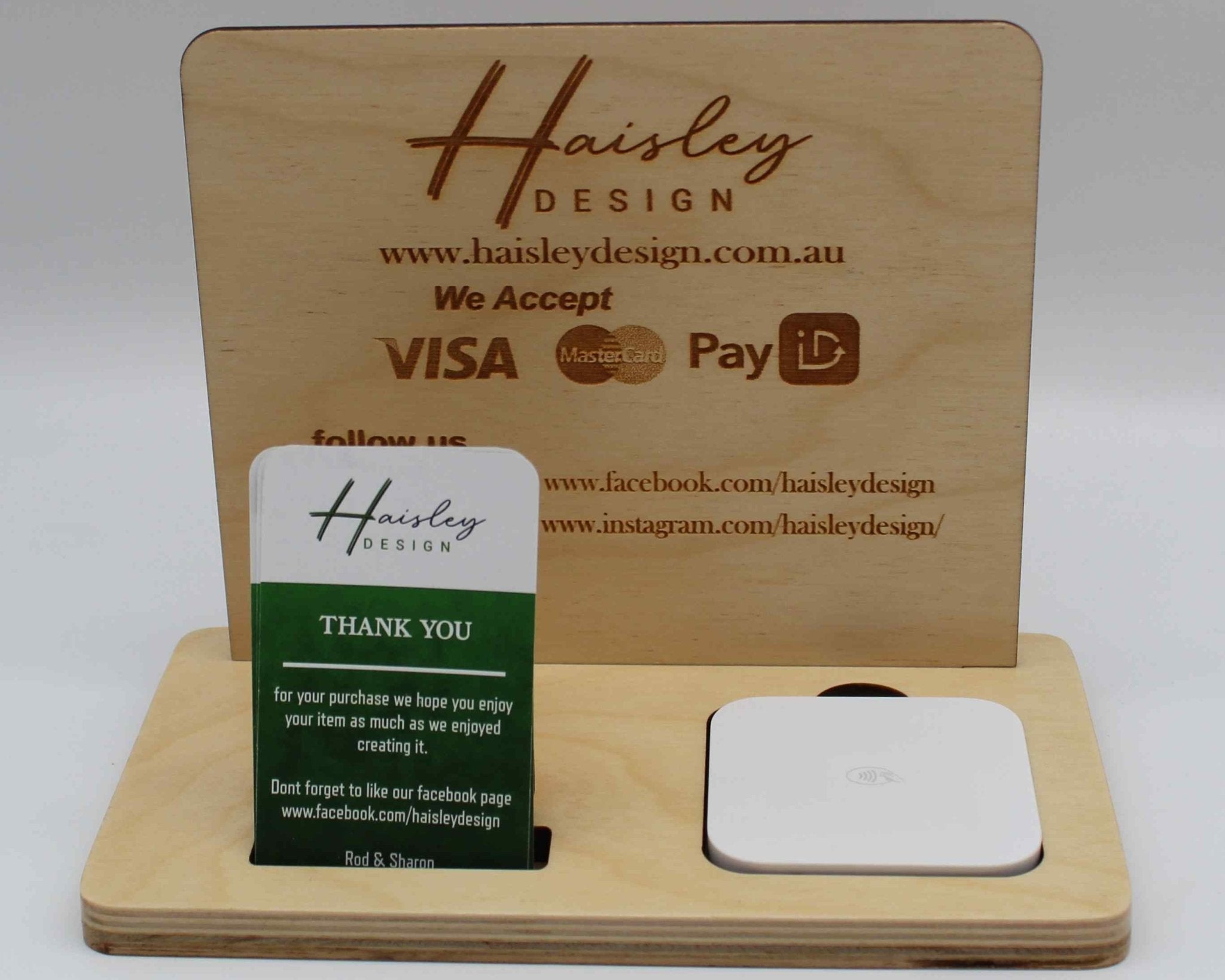 Square Card Reader Holder Personalised – Haisley Design