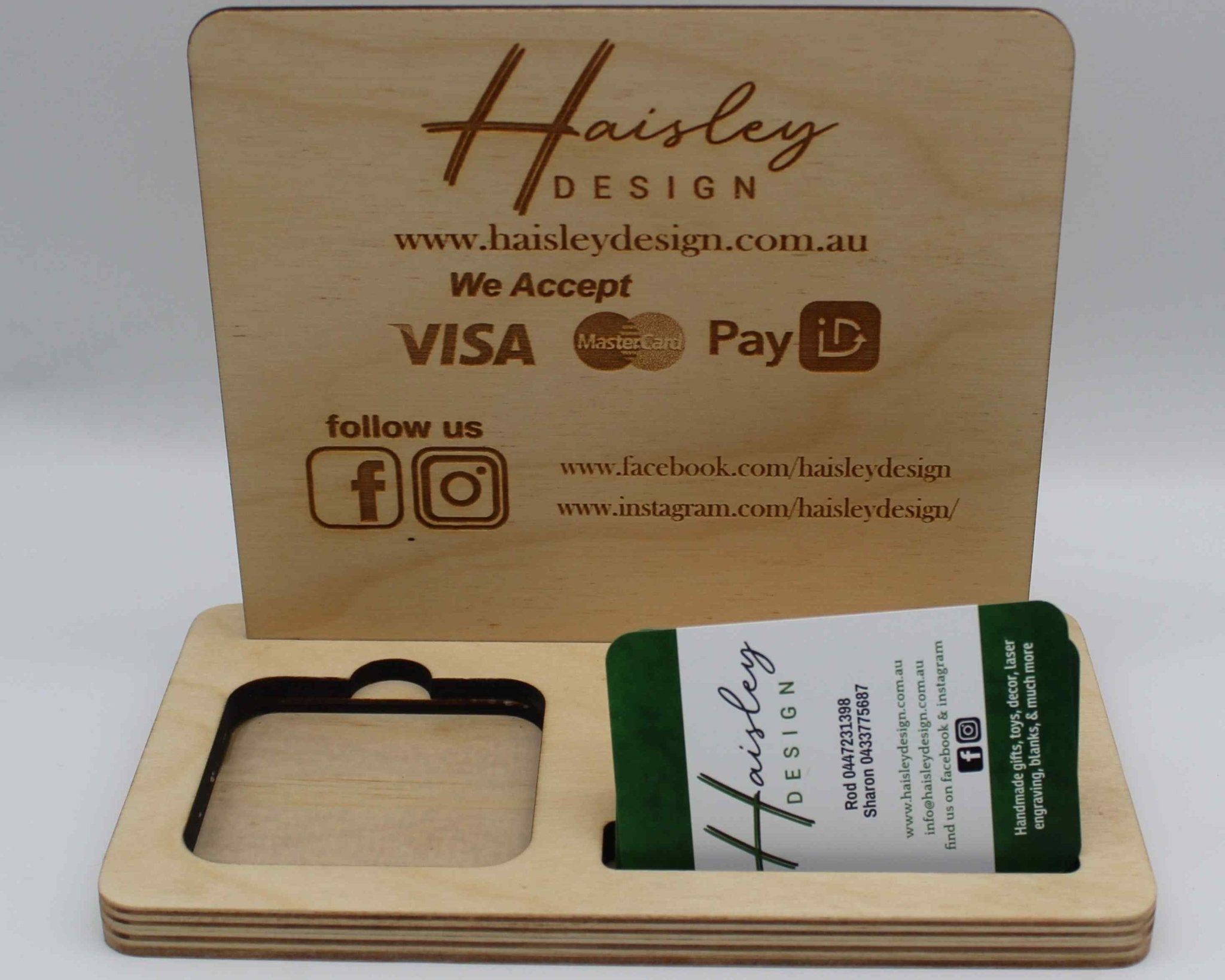 Square Card Reader Holder Personalised – Haisley Design